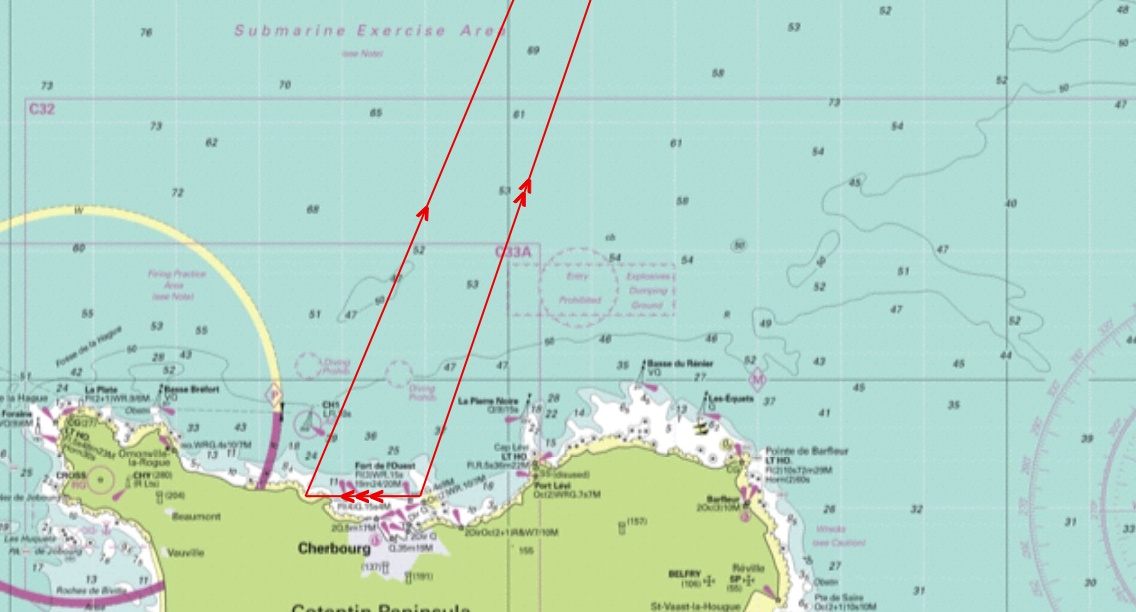 Navigating across the English Channel | Blacknells At Sea