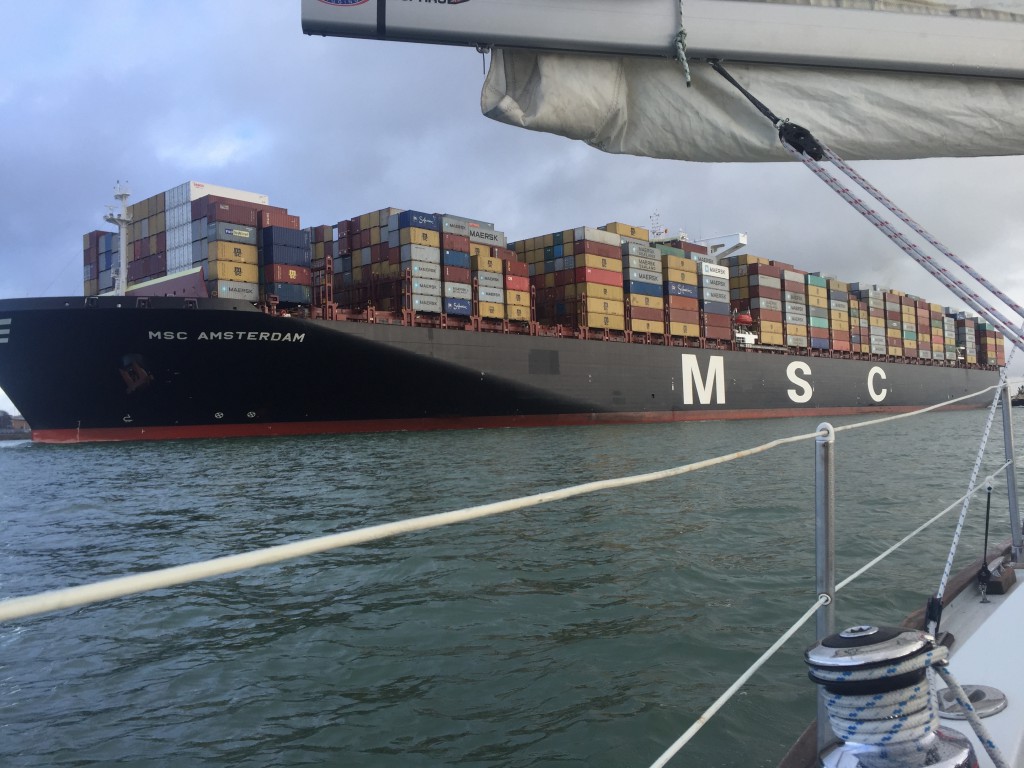 Windchat takes force 6, gusting 7, in her stride | Blacknells At Sea